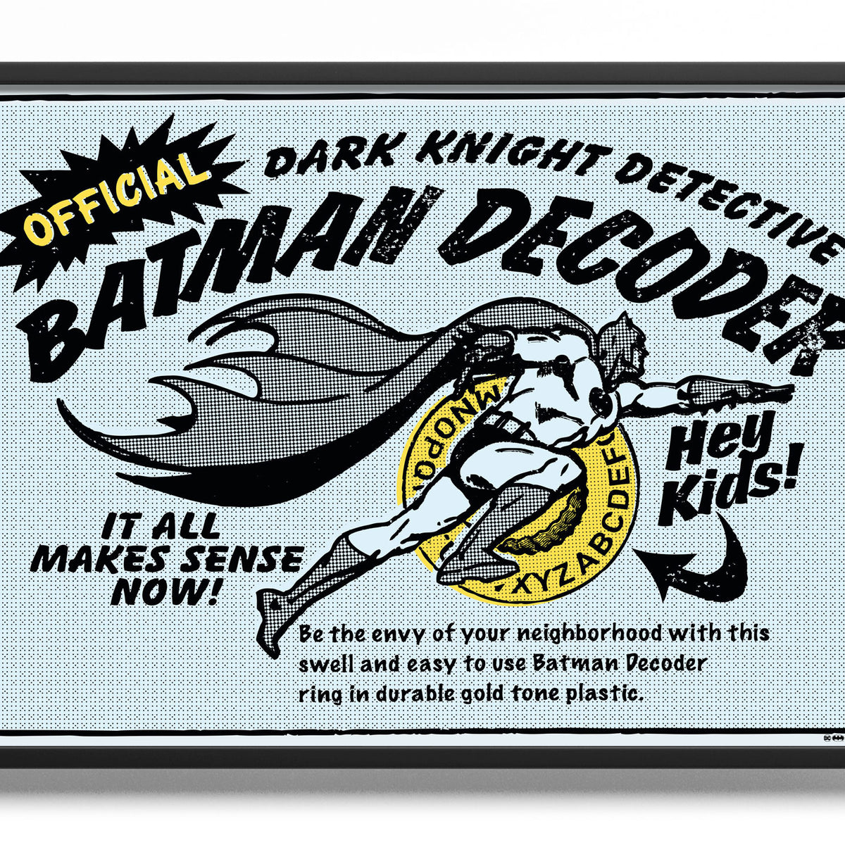 Batman Decoder Poster – Shirtstore