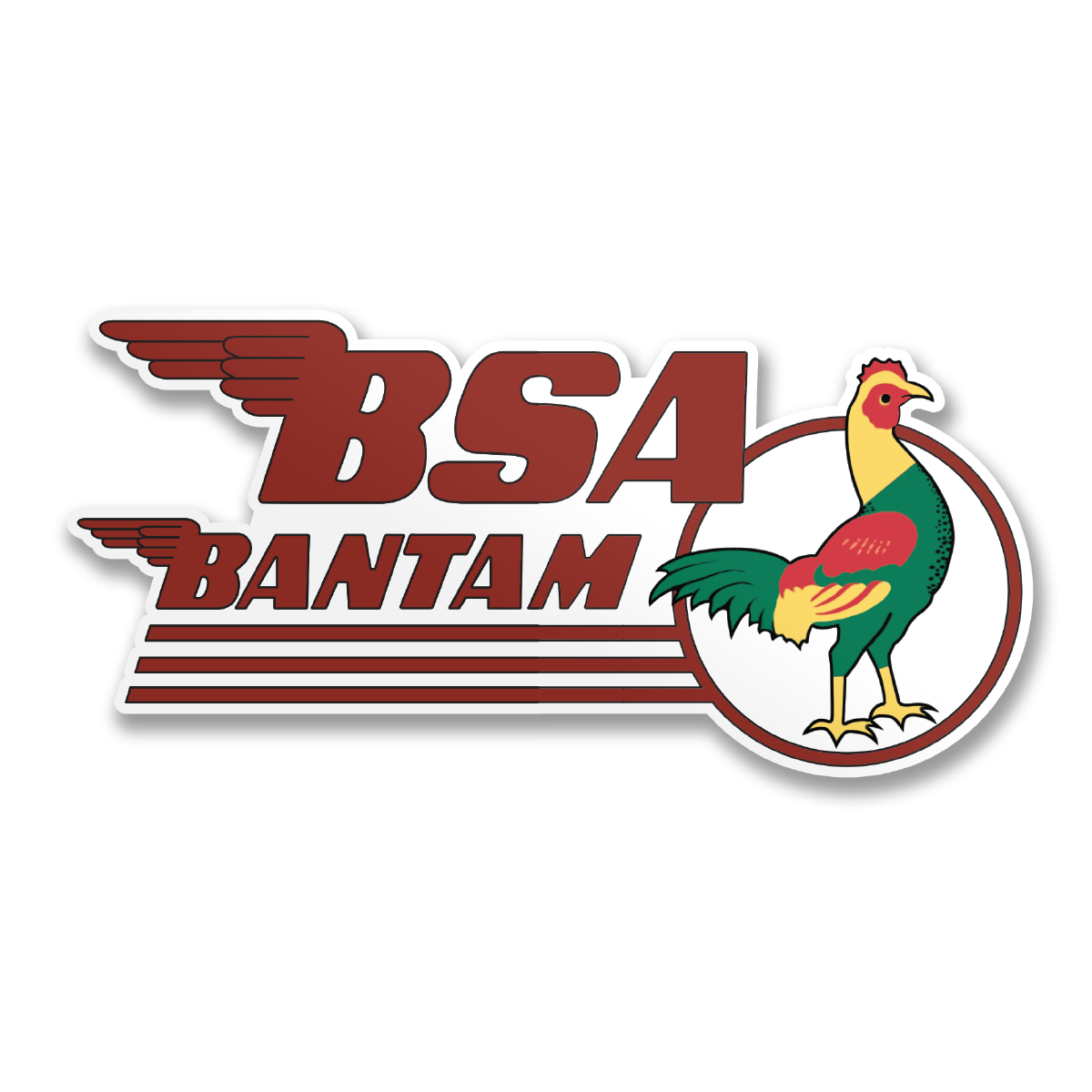 BSA Bantam Logo Sticker – Shirtstore