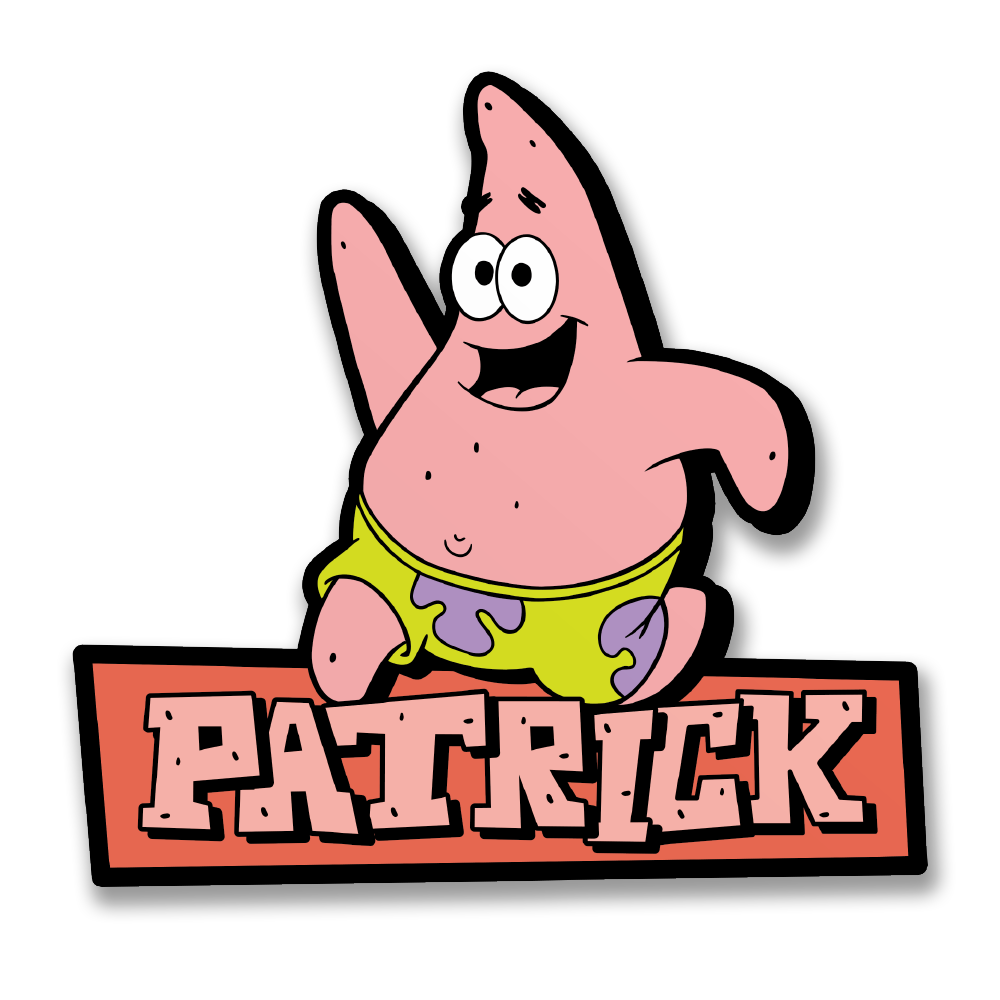 Patrick Star Sticker – Shirtstore